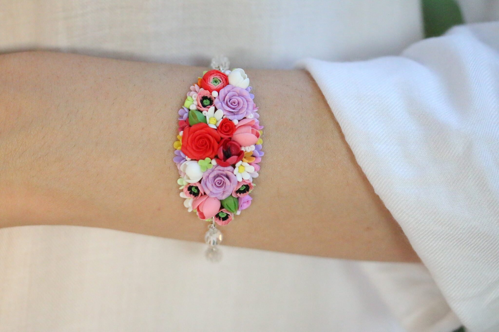 Bracelet Stylish Jewelry Handmade Style Bracelet Polymer Clay - Etsy