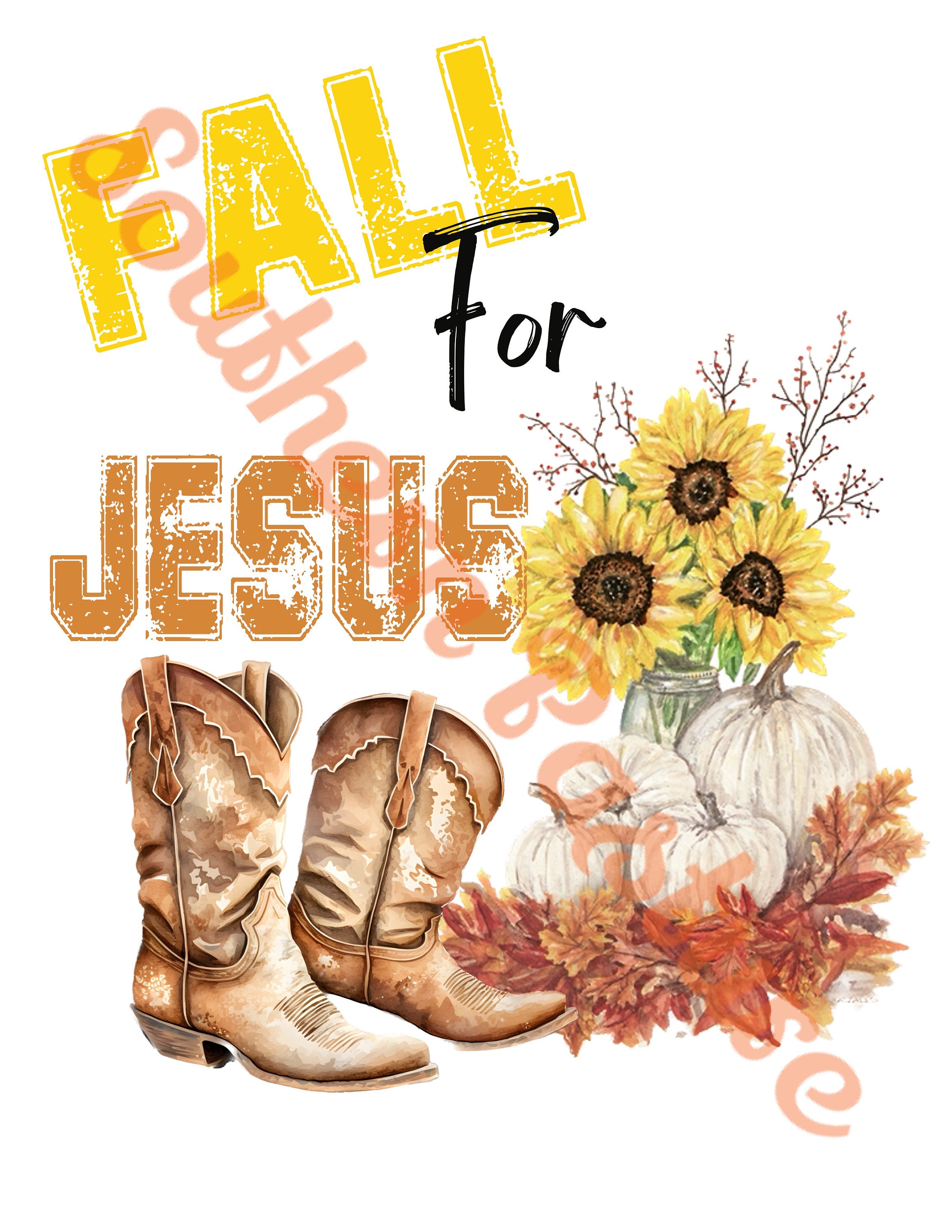 Fall for Jesus Png - Etsy