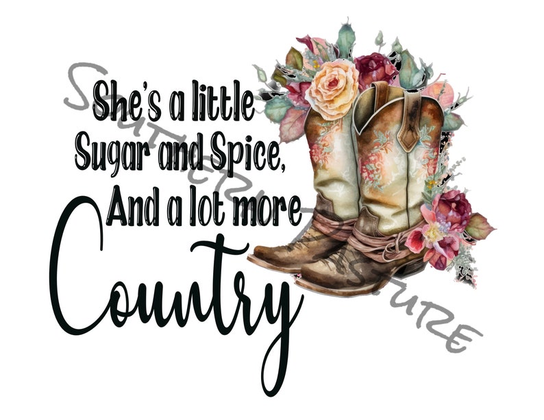 A Lot Country Boots Png - Etsy