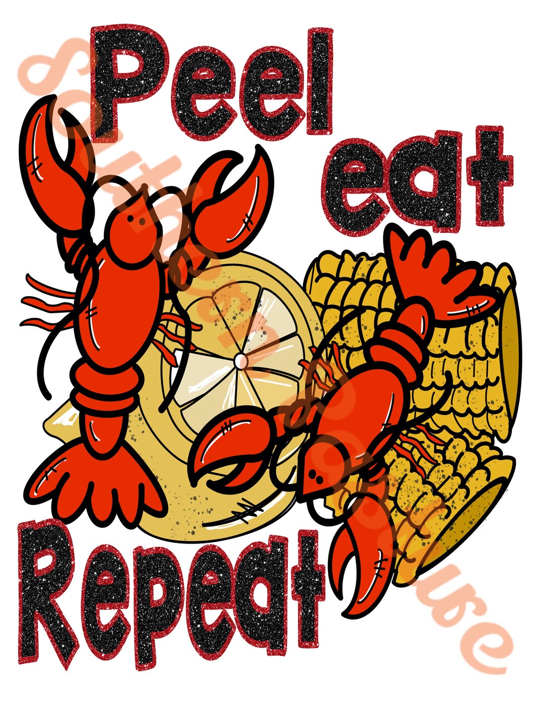 Peel, Eat, Repeat Png - Etsy
