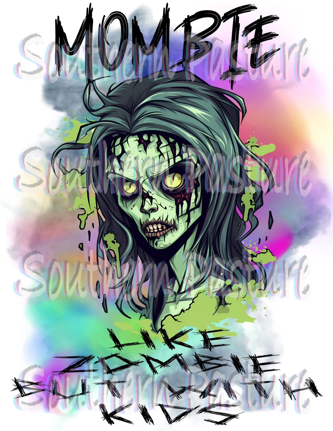 Mombie Like Zombie - Etsy
