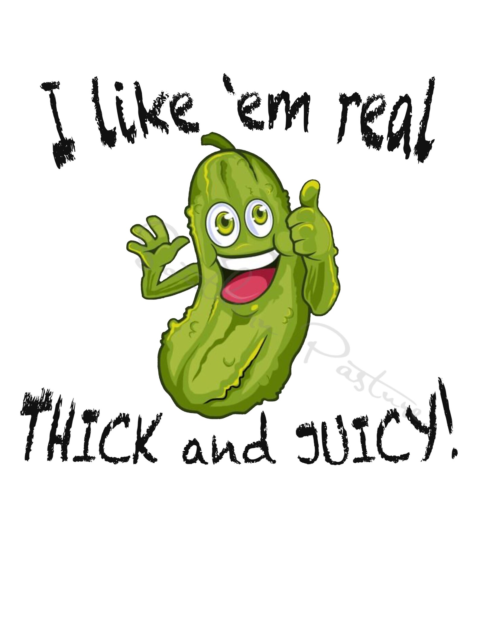 Thick Pickle (adult) - Etsy