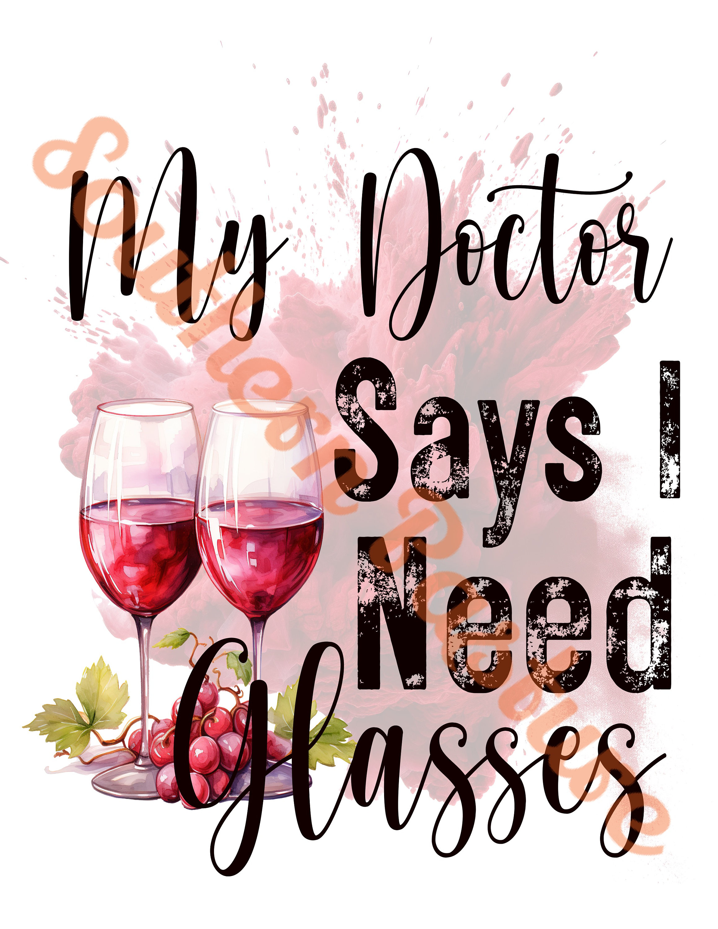 My Doctor Says I Need Glasses Png - Etsy