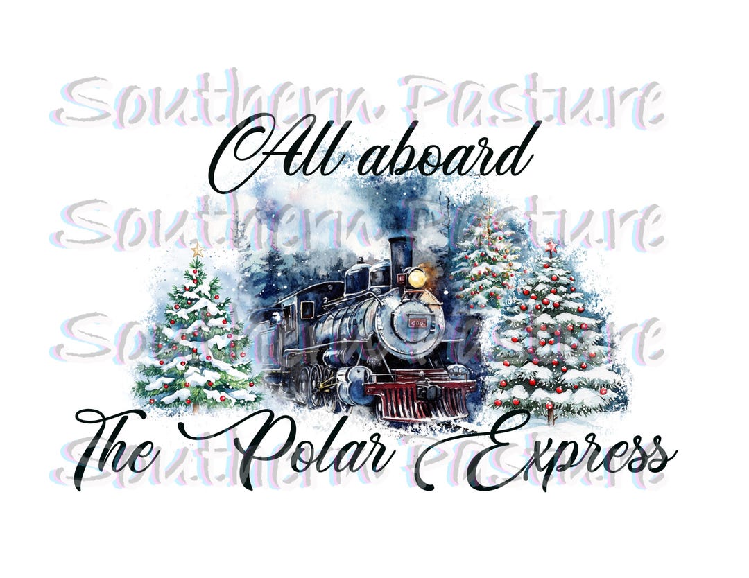 All Aboard Polar Express - Etsy