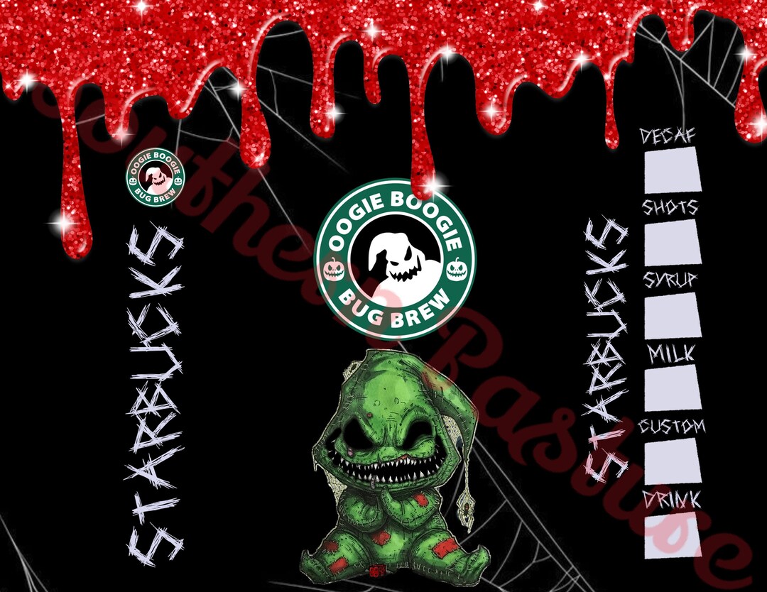 Oogie Boogie Coffee Wrap Png - Etsy