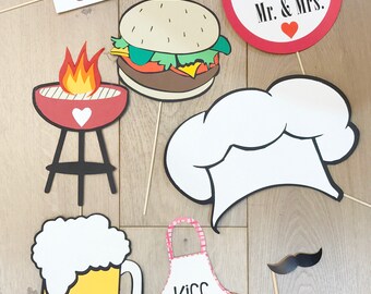 Bbq photo booth prop | Etsy