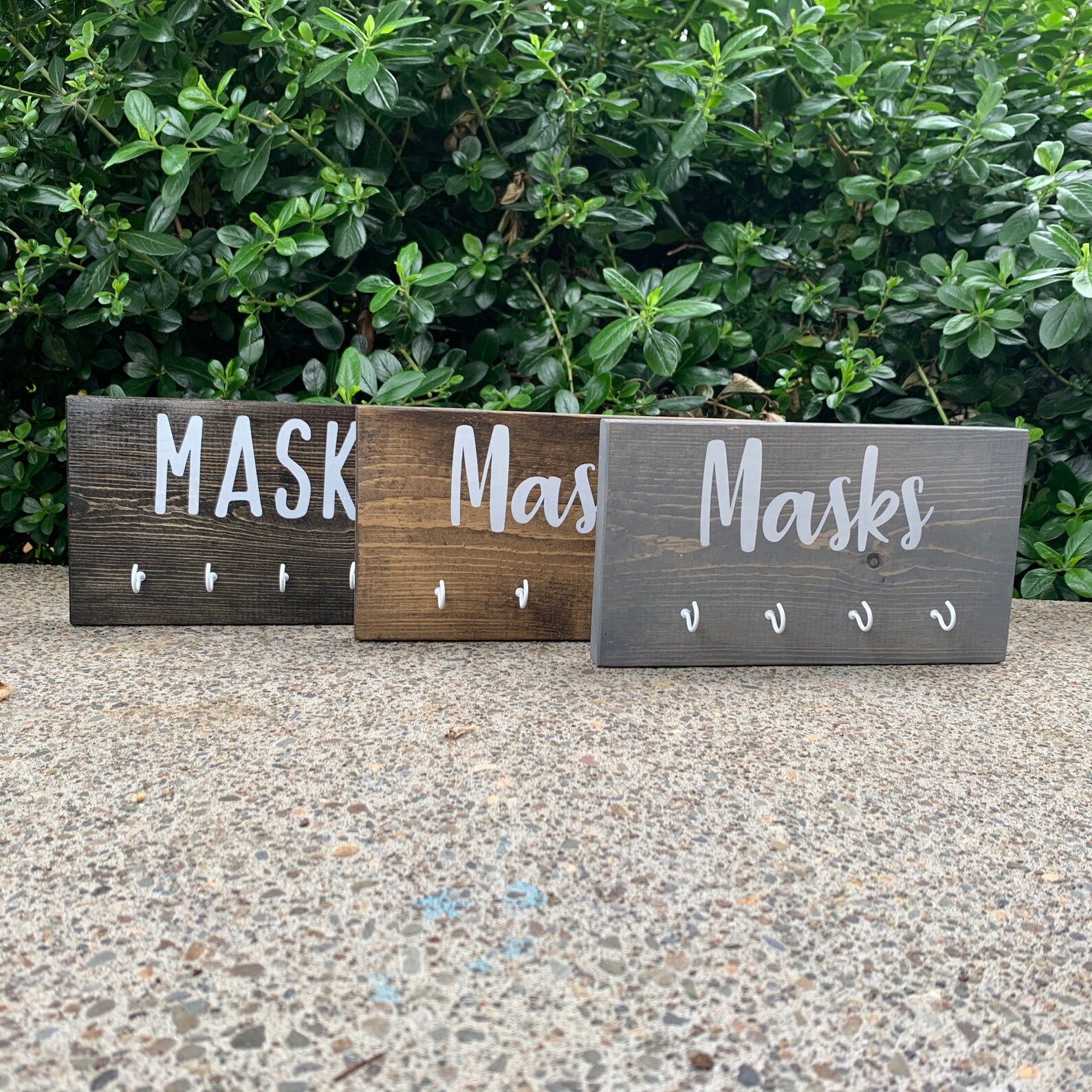 Mask Holder Sign Mask Storage Mask Hooks - Etsy