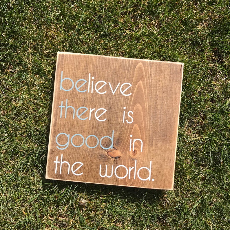 Be the Good Wood Sign - Etsy