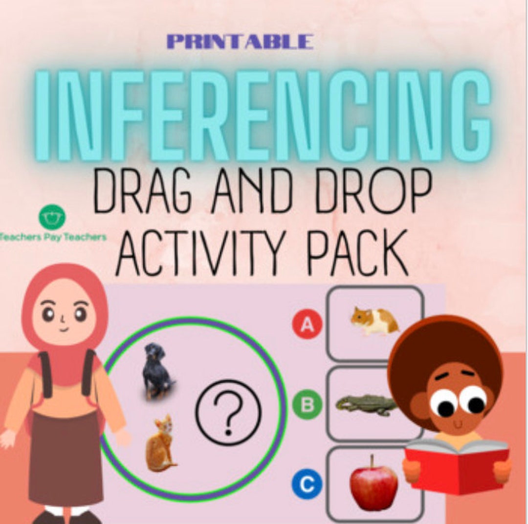 Printable Inferencing Skills Interactive Independent Activity Pack - Etsy