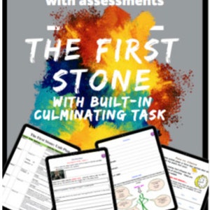 The First Stone Novel Study Unit Plan grade 9/10 - Etsy