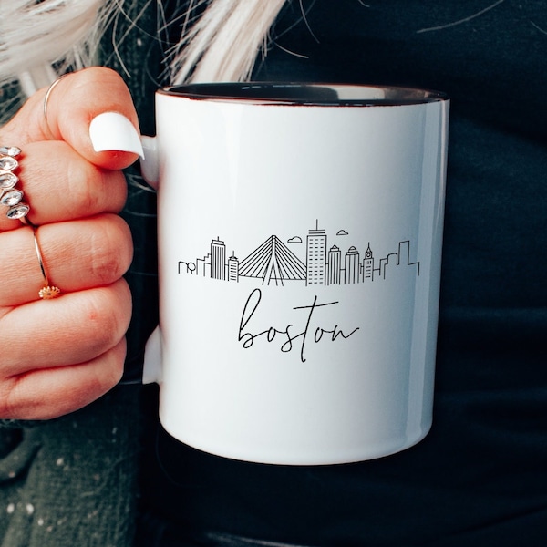 Boston Skyline - Etsy