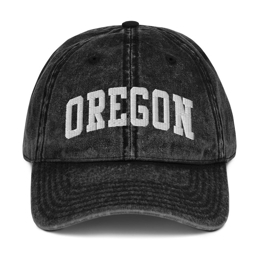 Oregon Dad Hat, Embroidered Vintage Style Cap, Cotton Twill, Adjustable ...