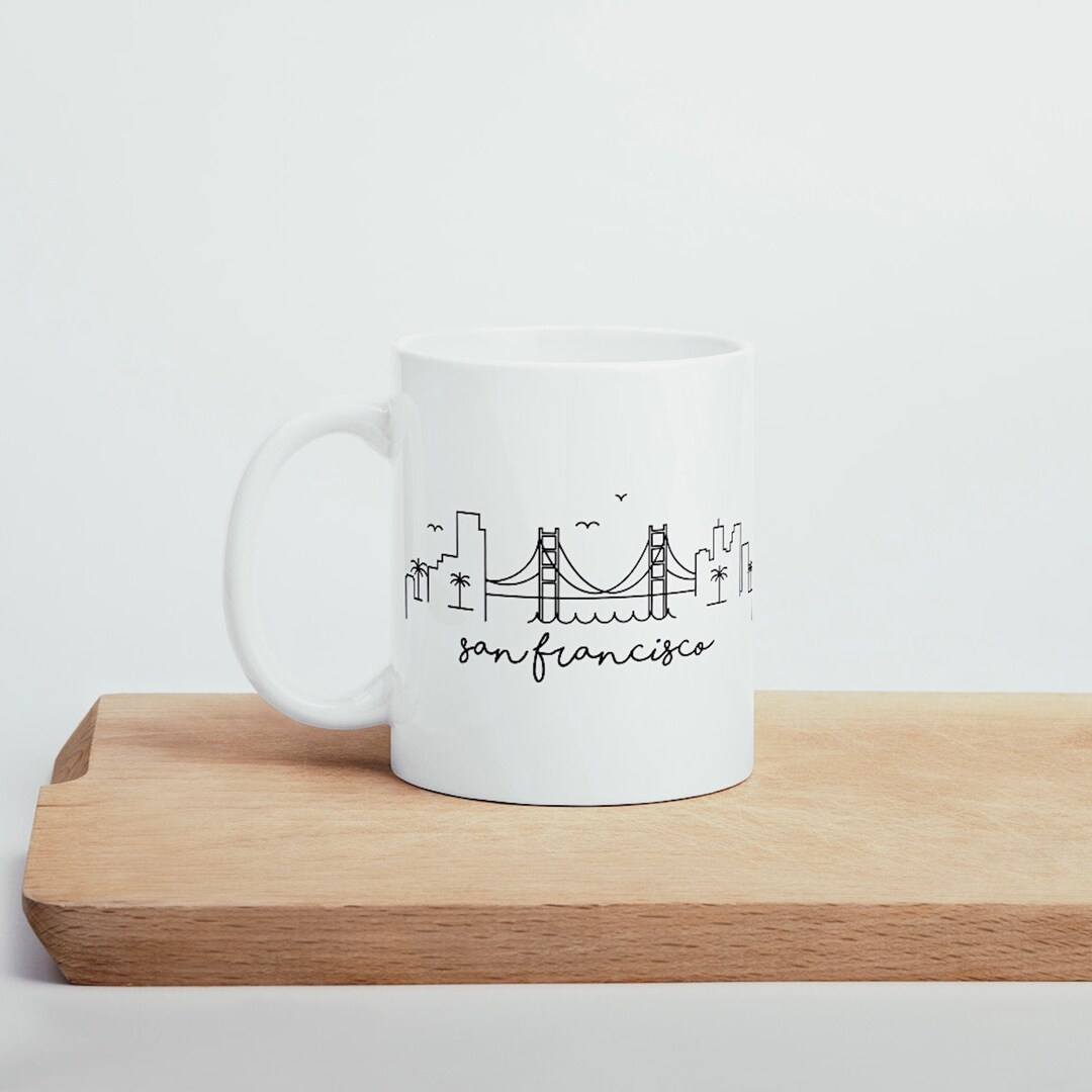 San Francisco Mug, California Mug, San Francisco Gift, San Francisco ...