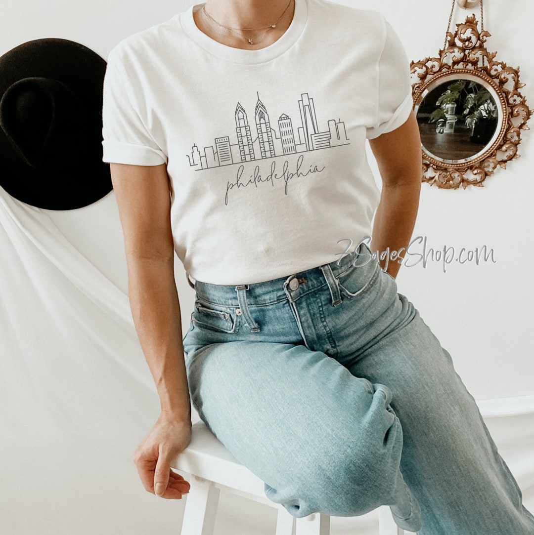 Philadelphia Shirt, Philly Shirt, Philadelphia Skyline, Pennsylvania ...