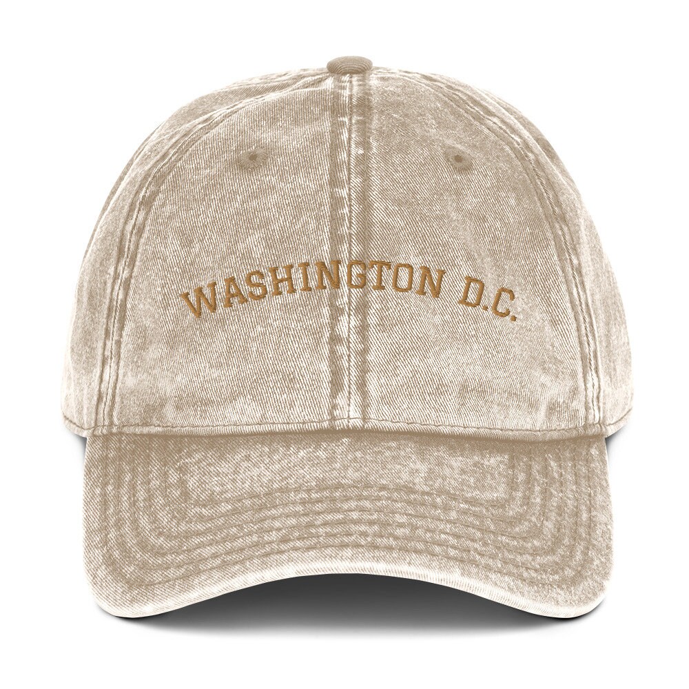 Embroidered Washington DC Cap, DC Baseball Cap, Washington DC Gift ...