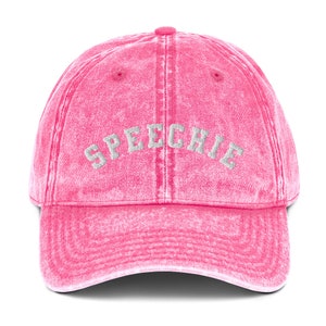 Speechie Dad Hat, SLP Cap, Speech Language Pathologist Gift, Speech ...