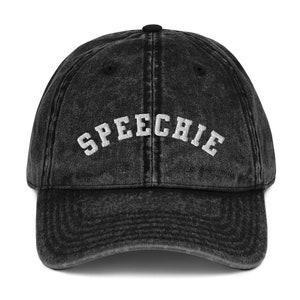 Speechie Dad Hat, SLP Cap, Speech Language Pathologist Gift, Speech ...