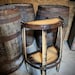 Half Bourbon Barrel Table - Etsy