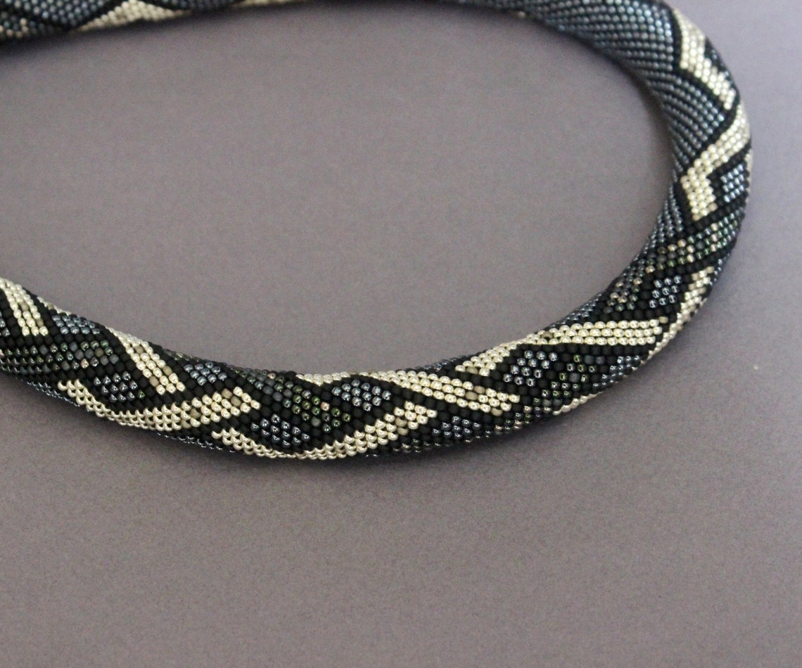 Vikings. Bead Crochet Rope Pattern, PDF Pattern, DIY, Beaded Necklace ...