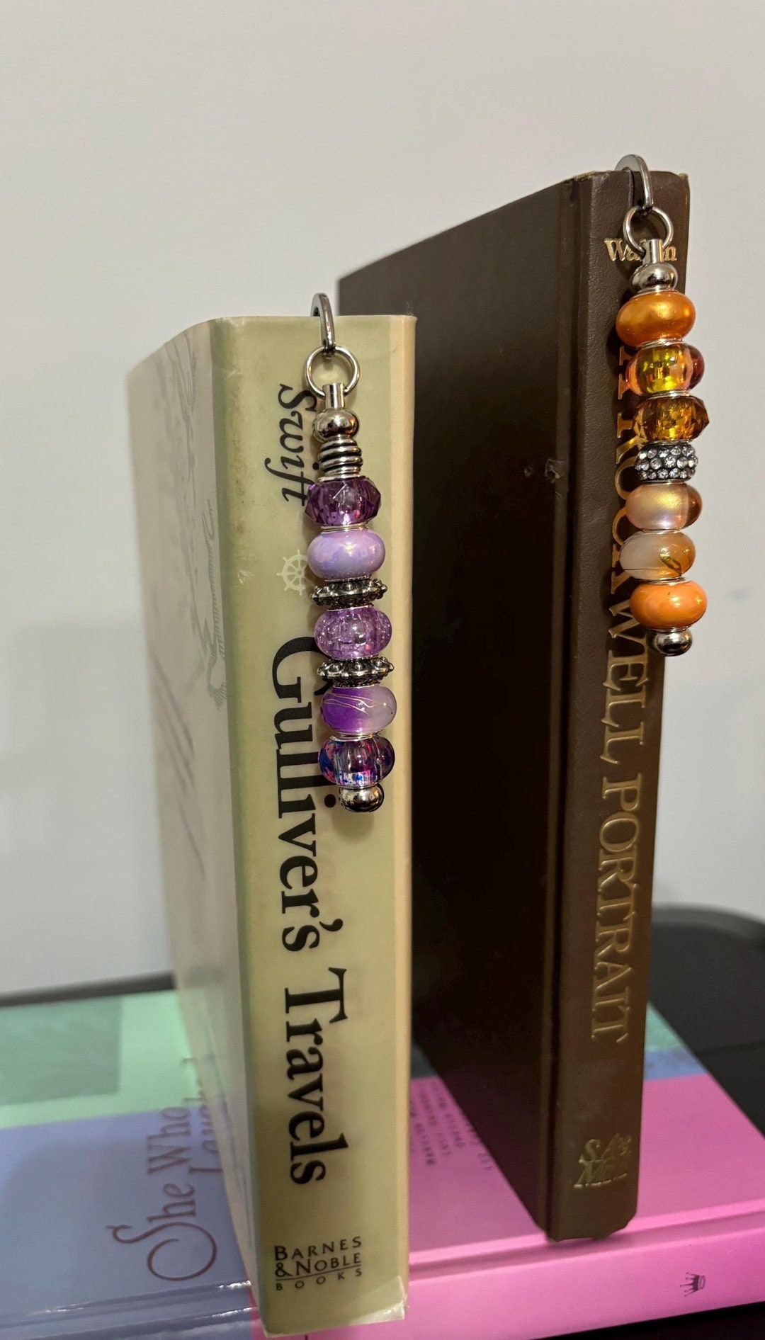 Handmade Beaded Bookmarks--several Colors-- BEAUTIFUL - Etsy