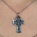 Celtic Double Sided HIGH Cross. Diamond Cut/plain Irish, (dccross ...