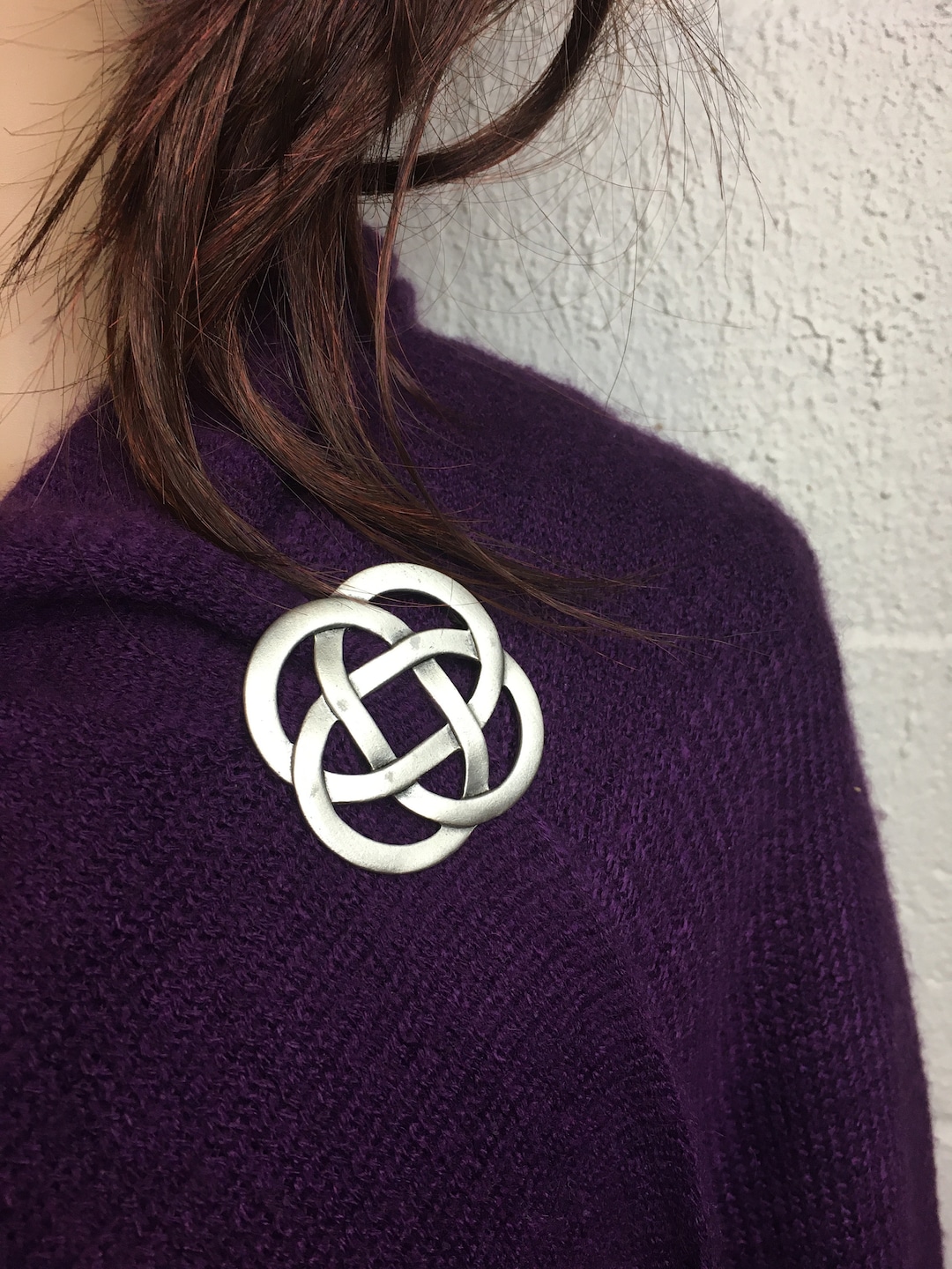 CELTIC Forever Eternity Knot Pin/pendant, (6078), Celtic Knot, Celtic ...