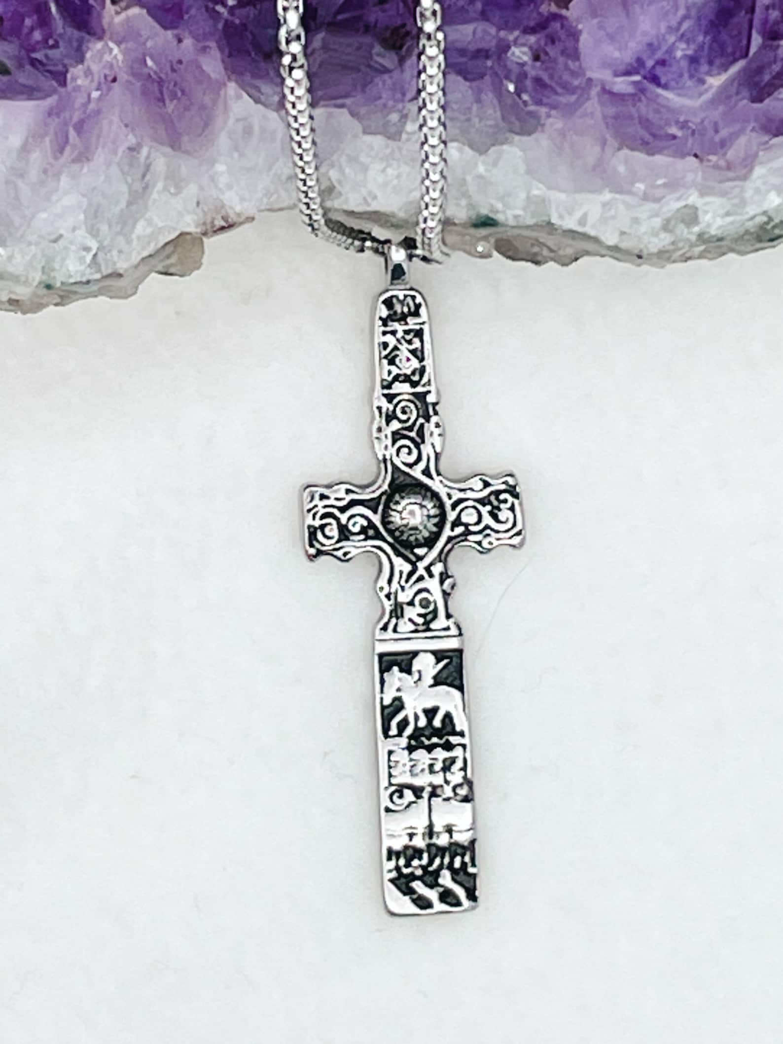 CELTIC Scottish Dupplin Cross S16 Scottish Celtic Cross - Etsy