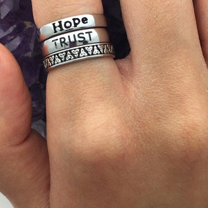 Trinity Stack Ring, S111, Celtic Ring, Silver Ring, Stack Rings, Celtic ...