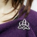 Sister/family Knot Brooch, Irish/scottish(7021) Celtic Sash Pin, Scarf ...