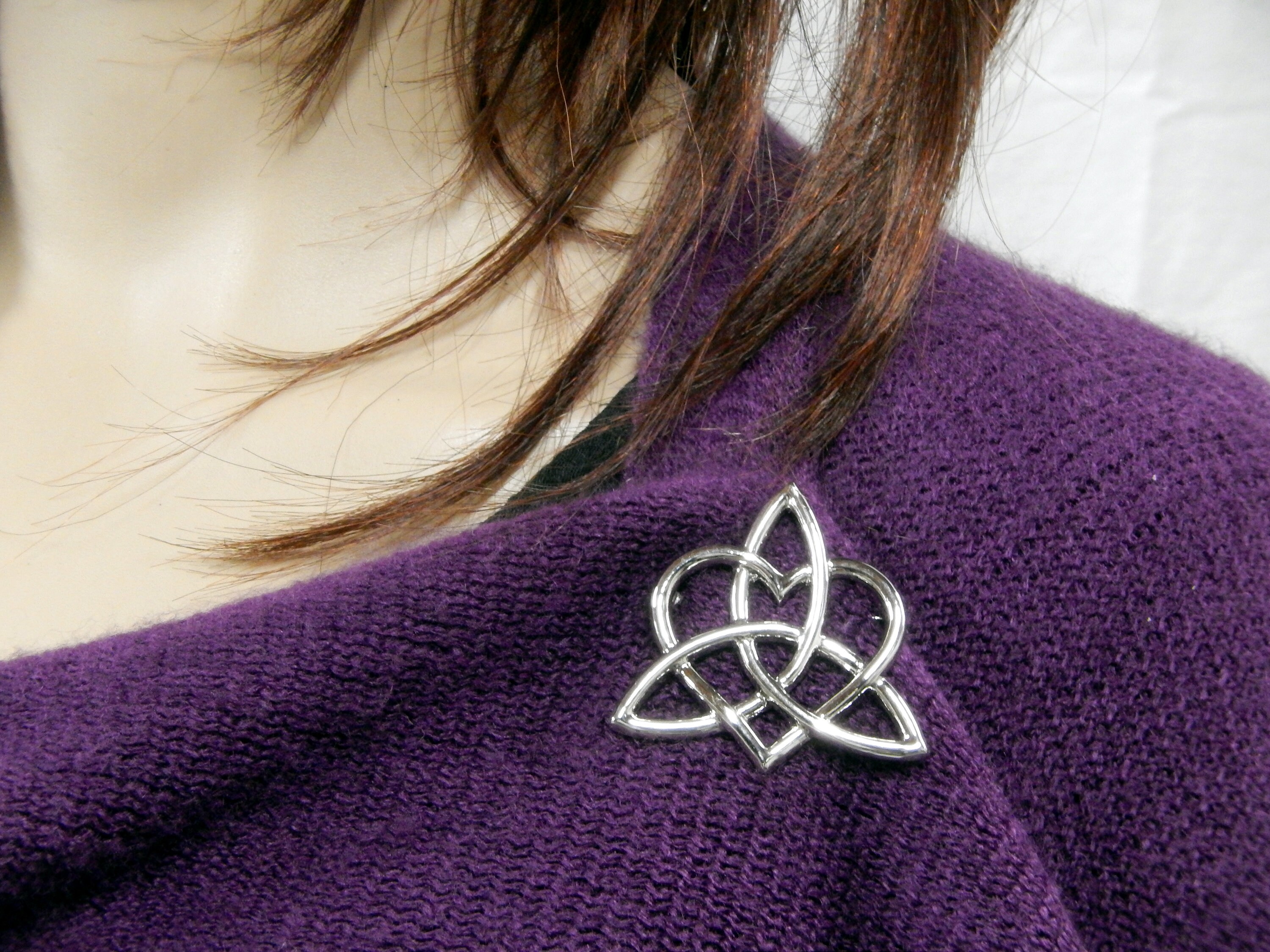 Sister/family Knot Brooch Irish/scottish7021 Celtic Sash - Etsy