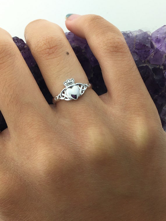 Claddagh trinity ring store