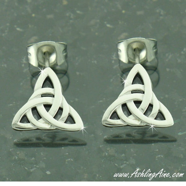 Trinity Knot Earring - Etsy