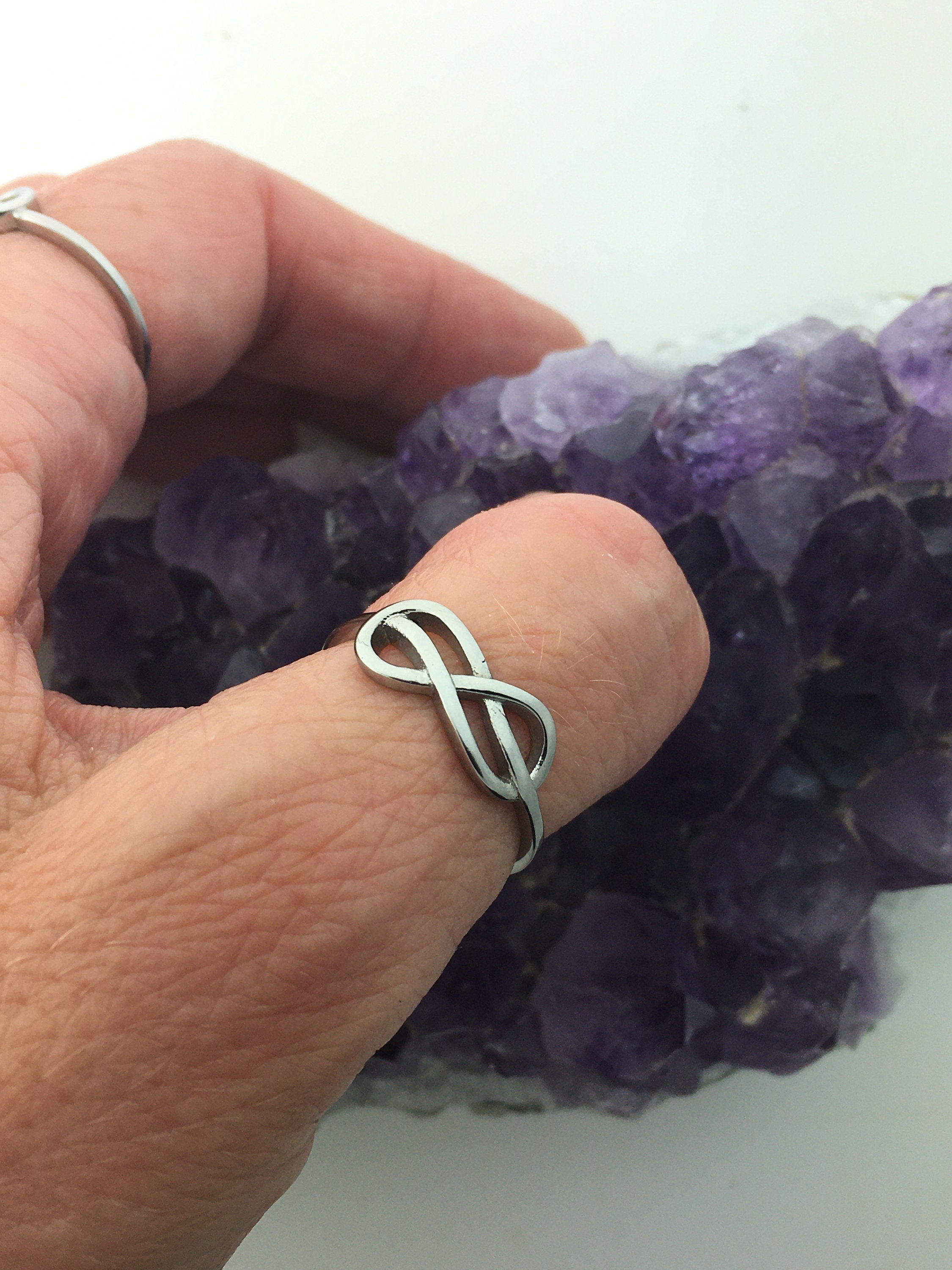 Forever & Always Infinity Knot/ribbon of Life Ring S295 - Etsy