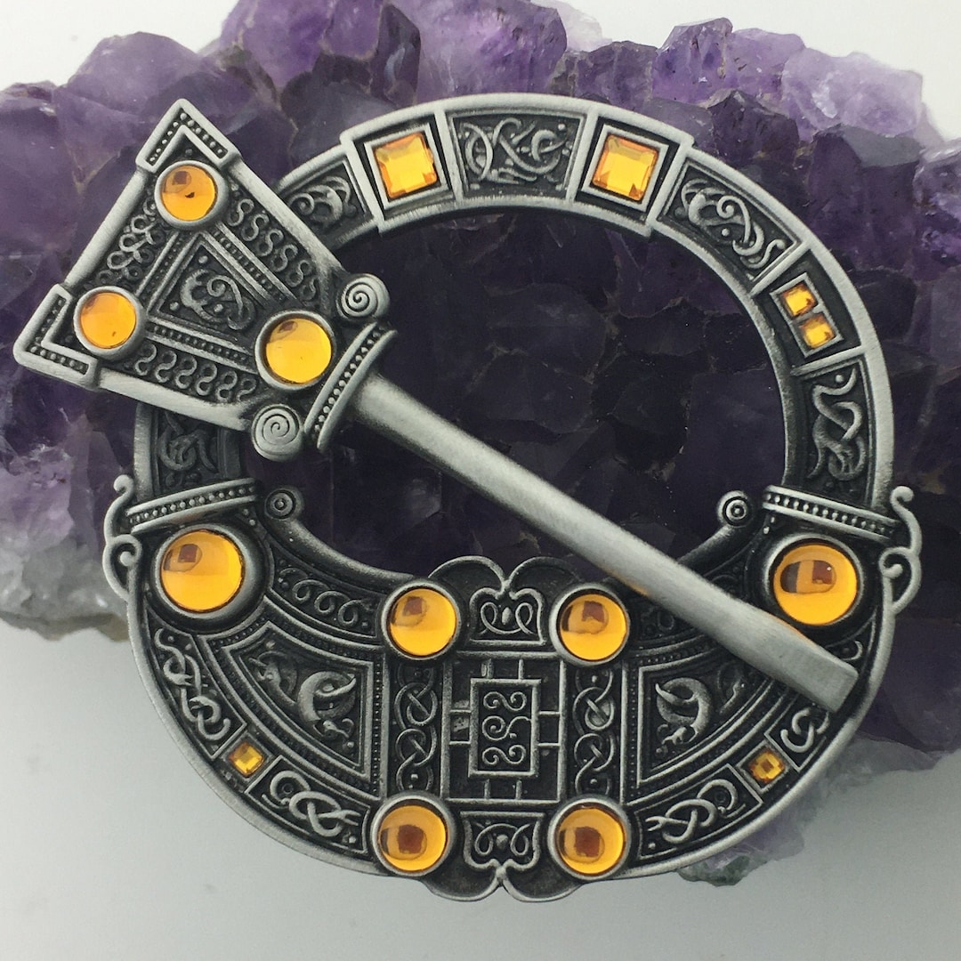 Hunterston Style Brooch (#JPEW7023) Celtic Historical Brooch/ Irish ...