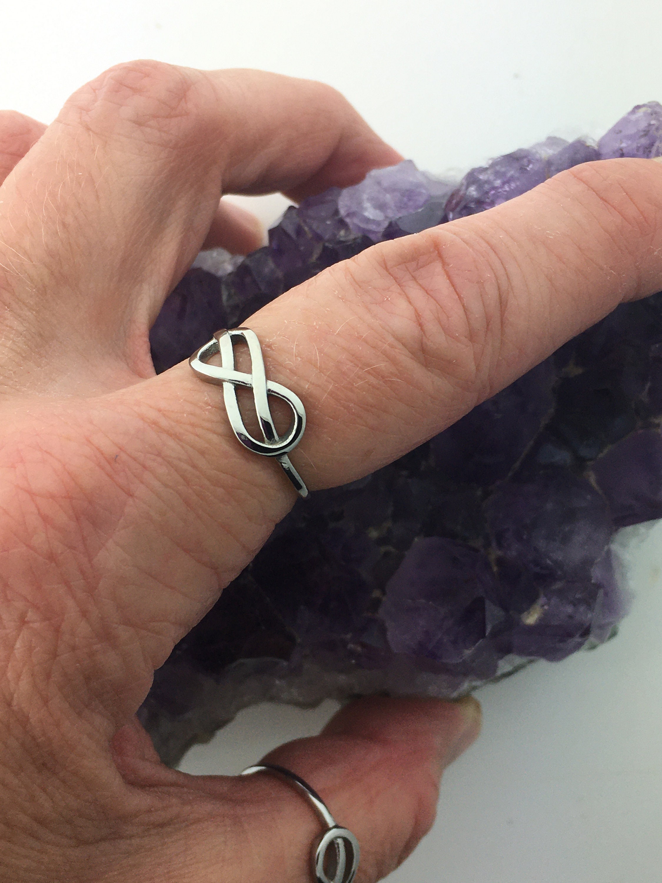 Forever & Always Infinity Knot/ribbon of Life Ring S295 - Etsy