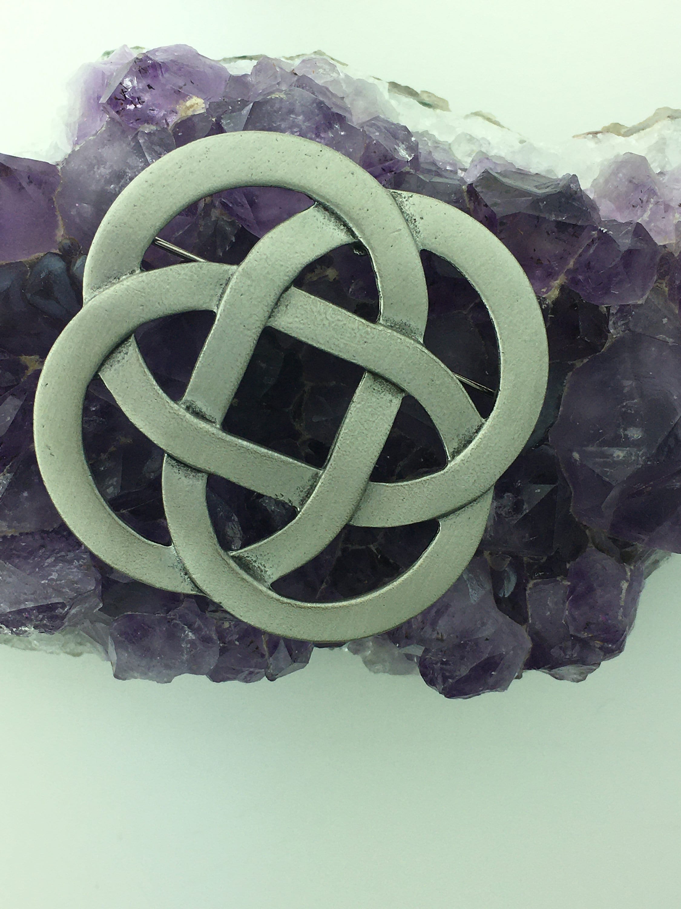 CELTIC Forever Eternity knot Pin/Pendant 6078 Celtic Knot | Etsy