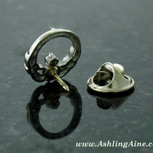 Men's Claddagh Tie Tack, Hat Pin, Lapel Pin,irish Dance Pin, Men's ...