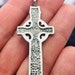 Durrow High Cross Necklace, S147, Celtic Cross, Irish Cross, Christian ...