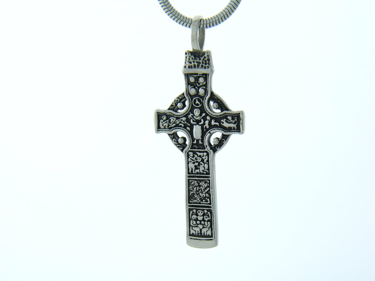 Durrow High Cross Necklace S147 Celtic Cross Irish Cross - Etsy