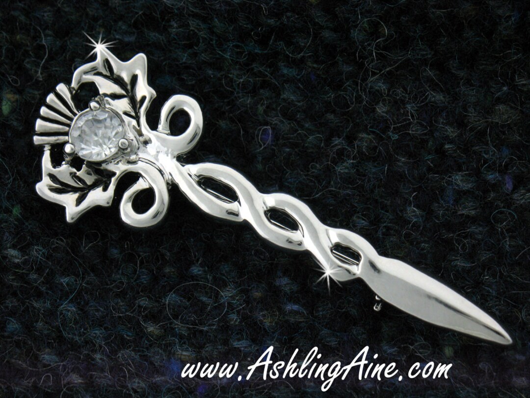 Scottish Thistle Pin/pendant (#JPEW5301) Lapel-boutonniere - Etsy