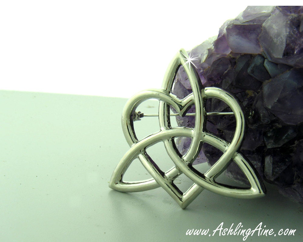 Sister/Family Knot Brooch Irish/Scottish7021 Celtic Sash | Etsy