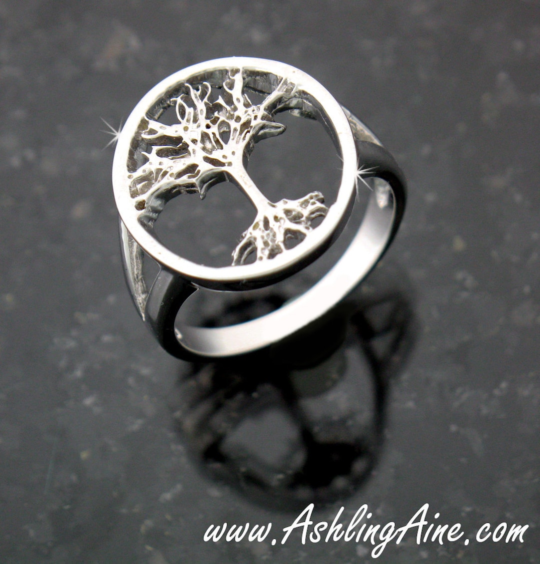 Sterling Silver Family Tree RING Tree of Life (BQ1012TREE RING), Celtic ...