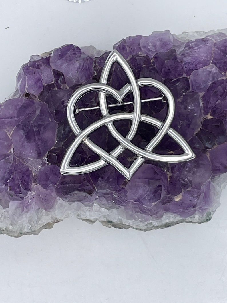 Sister/family Knot Brooch Irish/scottish7021 Celtic Sash | Etsy