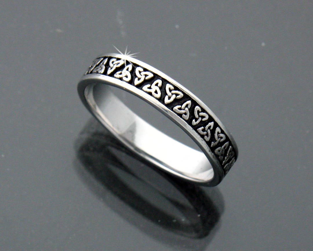 Trinity Stack Ring, S111, Celtic Ring, Silver Ring, Stack Rings, Celtic ...