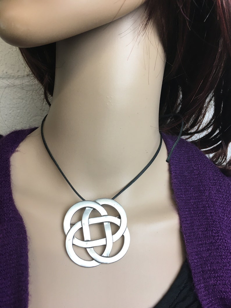CELTIC Forever Eternity knot Pin/Pendant 6078 Celtic Knot | Etsy