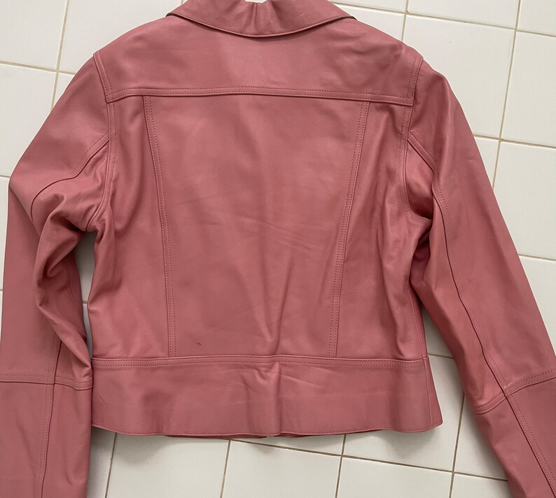 Uniform John Paul Richard 100% Lambskin Leather Jacket SZ L - Etsy