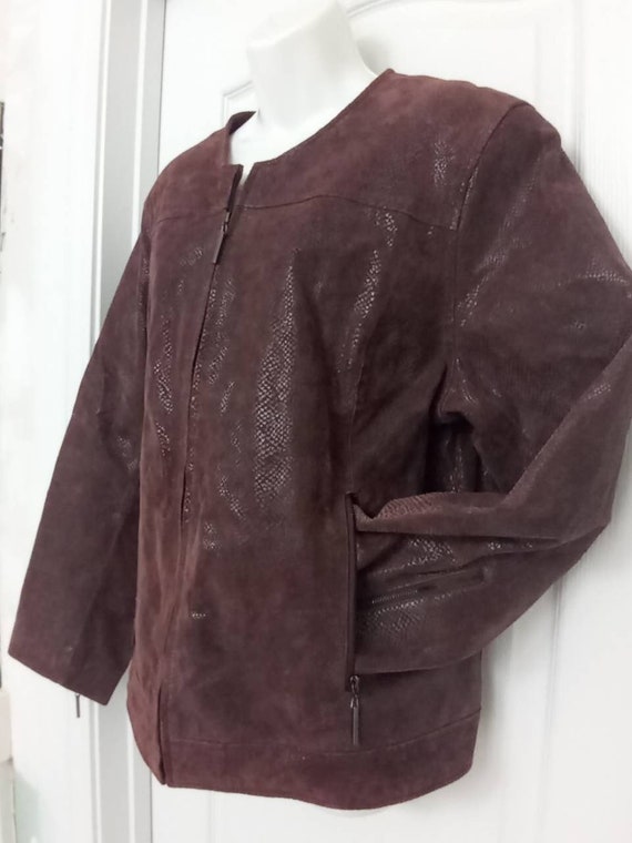 Jerry Lewis 100% Leather Jacket - Gem