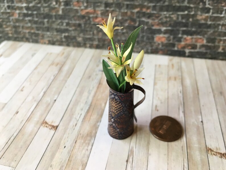 Miniature Doll House Lily Lilies 1 Inch 12 Scale Mini Artist - Etsy
