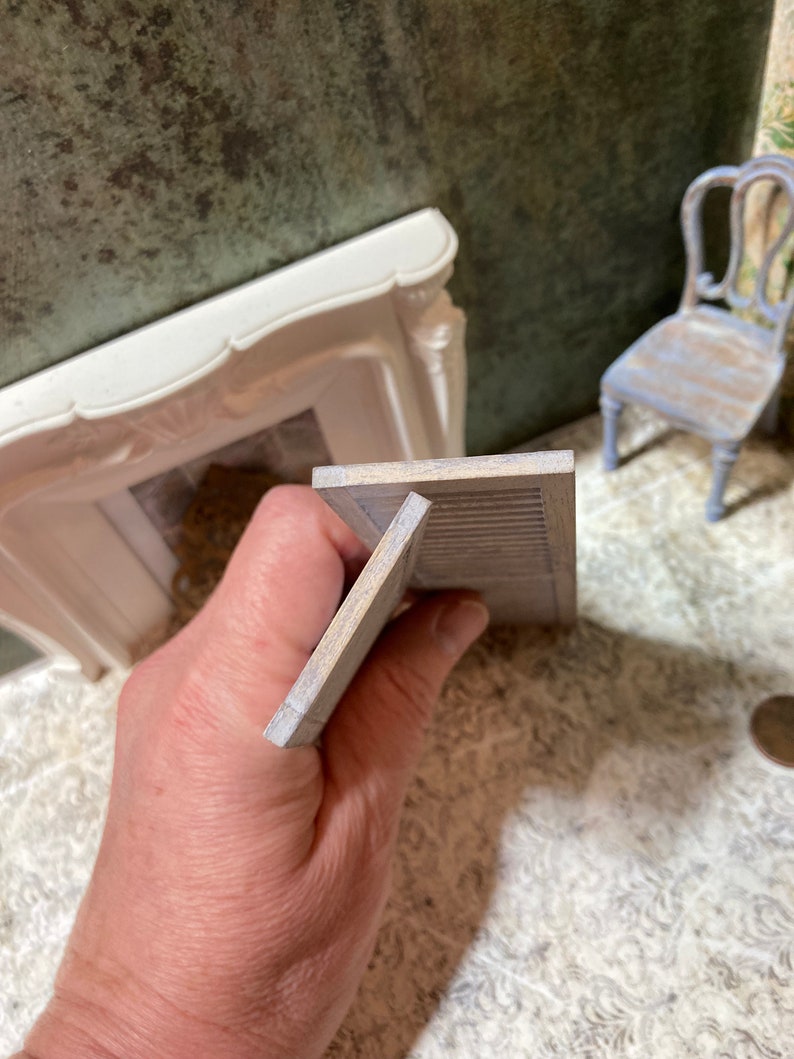 Miniature Doll House Window Shutters Mini French Shabby Wood - Etsy