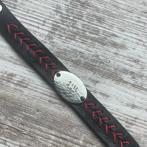 Personalized Baseball Bracelet: Custom Name Sports Fan Wristband - Etsy